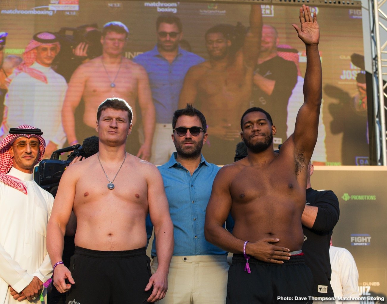 Andy Ruiz 283.7, Anthony Joshua 237 - Weights From Saudi Arabia ... Andy Ruiz 283.7, Anthony Joshua 237 - Weights From Saudi Arabia ...