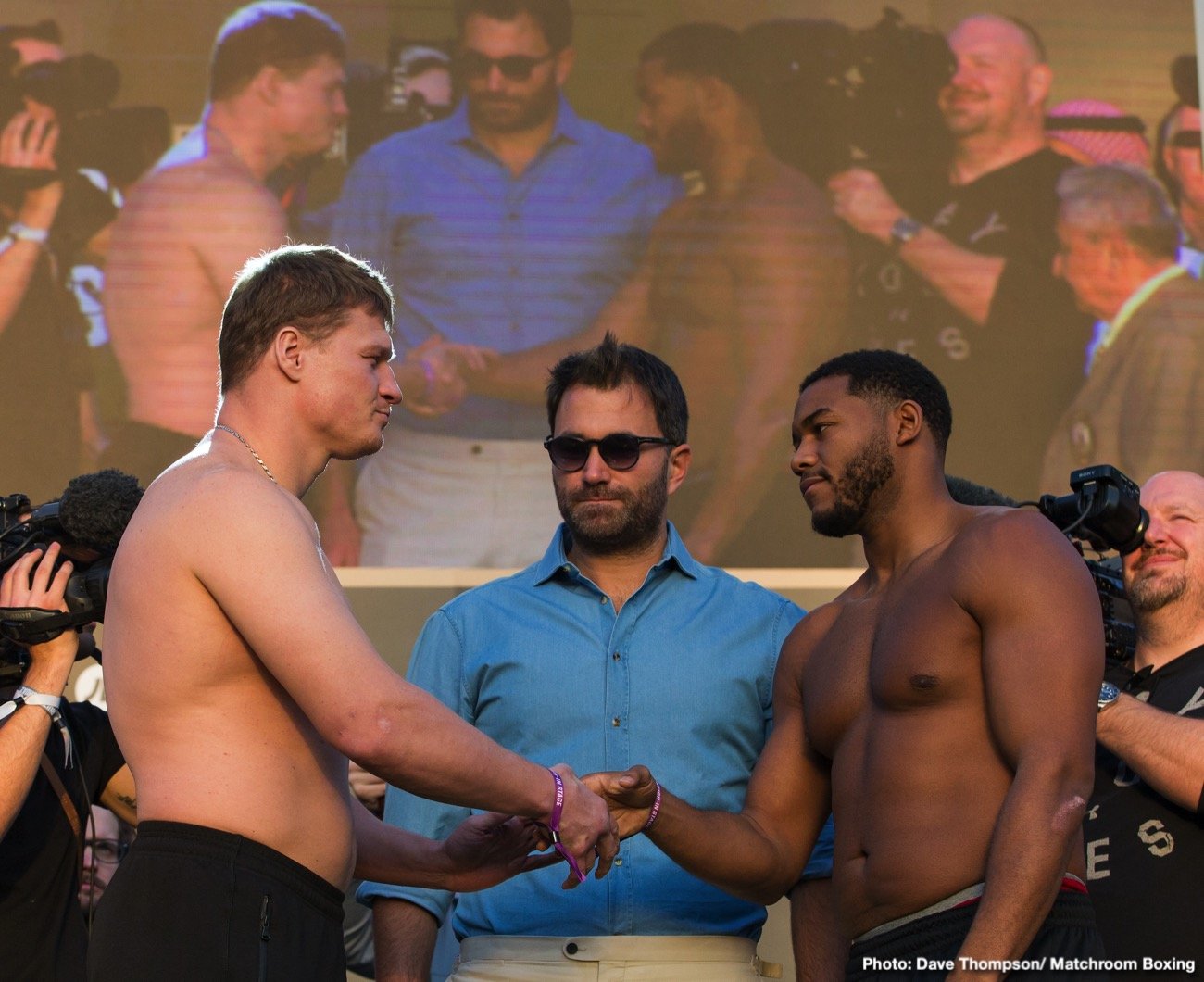 Andy Ruiz 283.7, Anthony Joshua 237 - Weights From Saudi Arabia ... Andy Ruiz 283.7, Anthony Joshua 237 - Weights From Saudi Arabia ...
