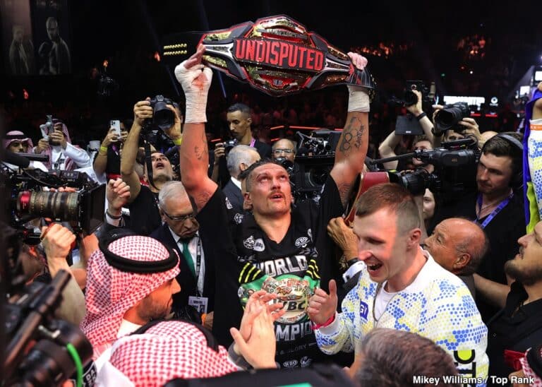 Oleksandr Usyk Considering Returning To Cruiserweight After Tyson Fury