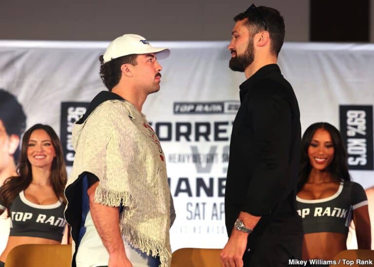 Torrez Vs. Vianello: Start Times, Streaming Details & What’s On The ...