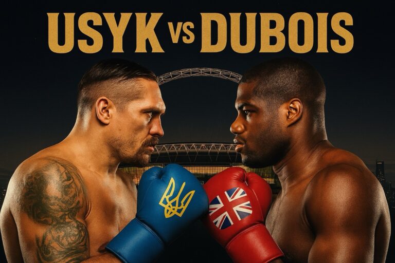 Usyk Vs Dubois 2: Start Time And How To Watch Live On DAZN - East Side Boxing News