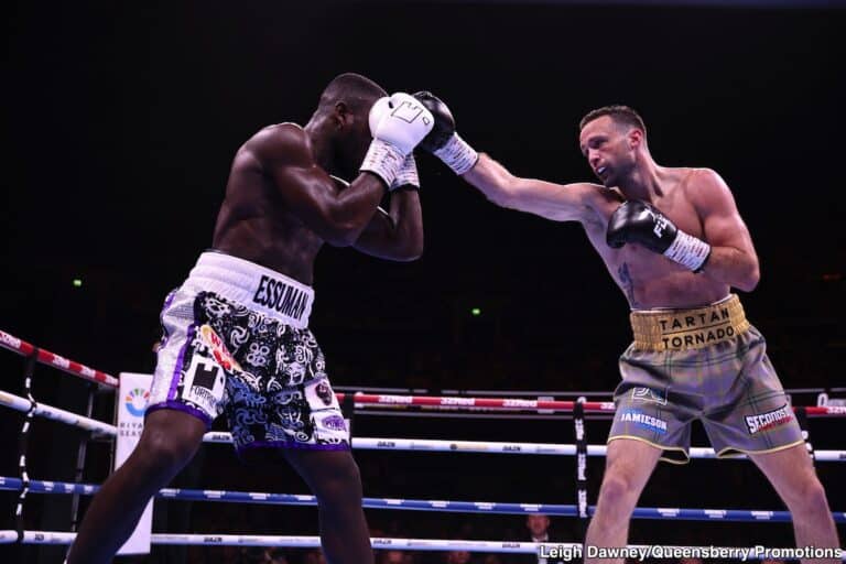 Boxing Tonight: Taylor Vs Essuman - Live Results From Glasgow - East Side Boxing News