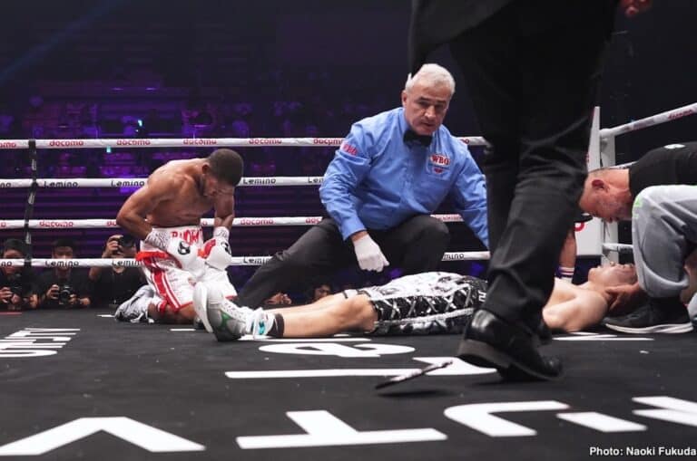 No Mercy: Brian Norman Jr. Ends Jin Sasaki's Night With A Bone-Shattering Knockout - Boxing ...